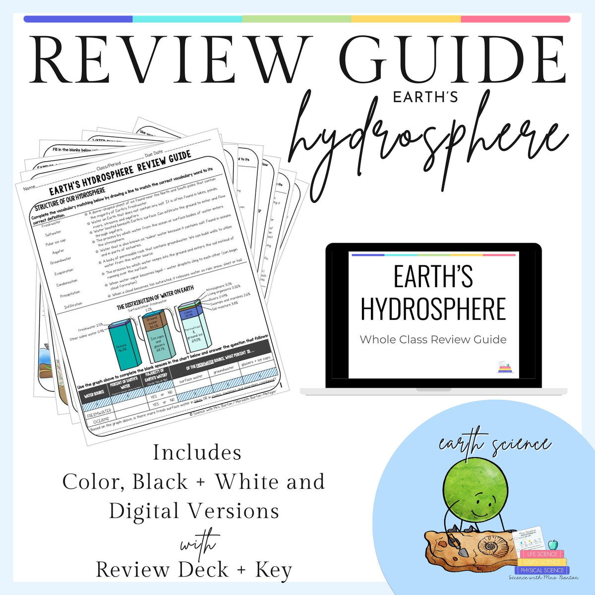 Review Guide - Earth's Hydrosphere – Science with Mrs. Barton