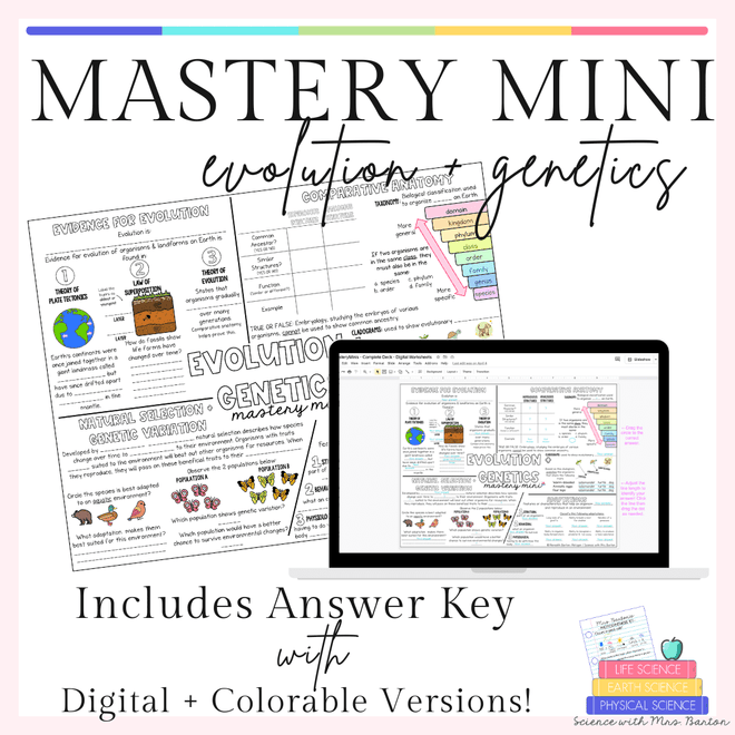 Evolution + Genetics – Science with Mrs. Barton