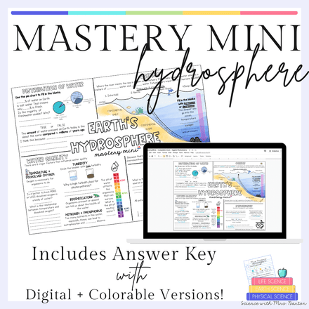 Earth's Hydrosphere – Science with Mrs. Barton