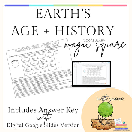 Earth's Age + History – Science with Mrs. Barton